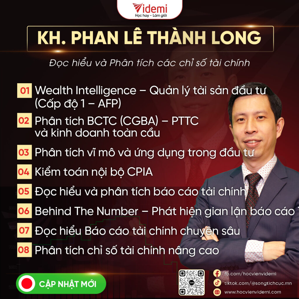 Share Full 8 Khóa Học AFA, Phan Lê Thành Long phân tích tài chính & kinh doanh
